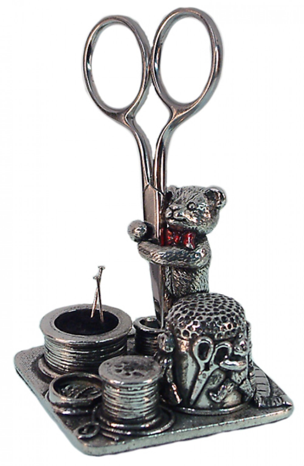 Pewter Sewing Station - Clement White