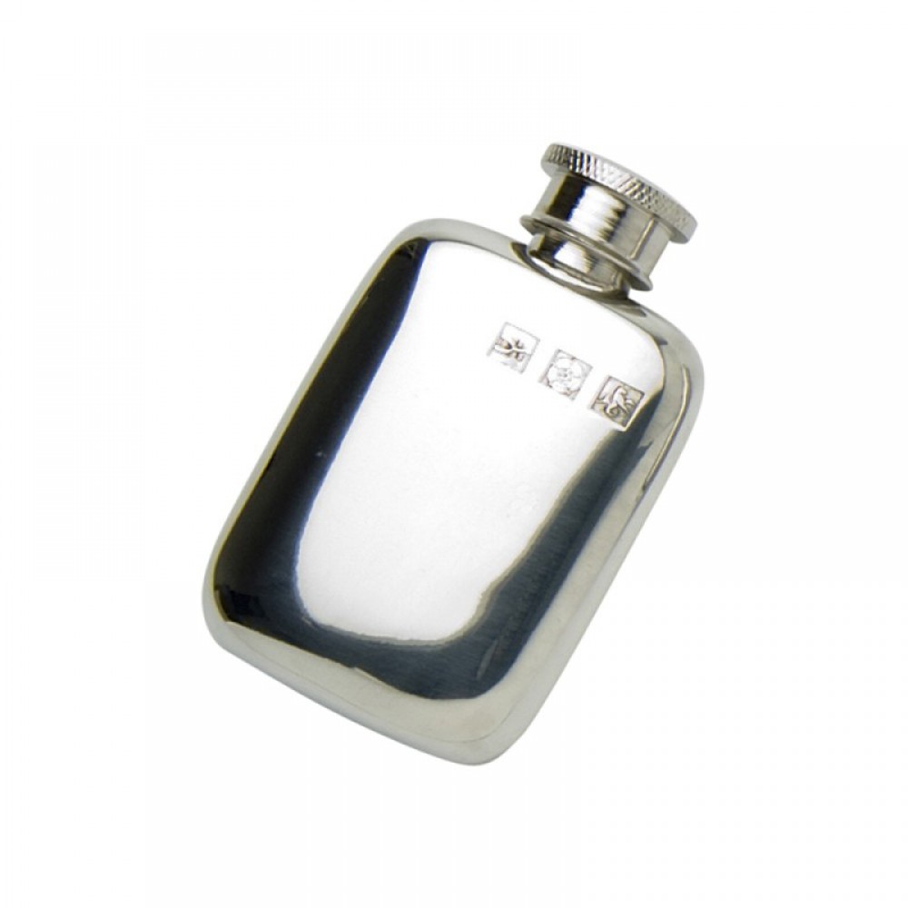 Pewter Hip Flasks - Clement White