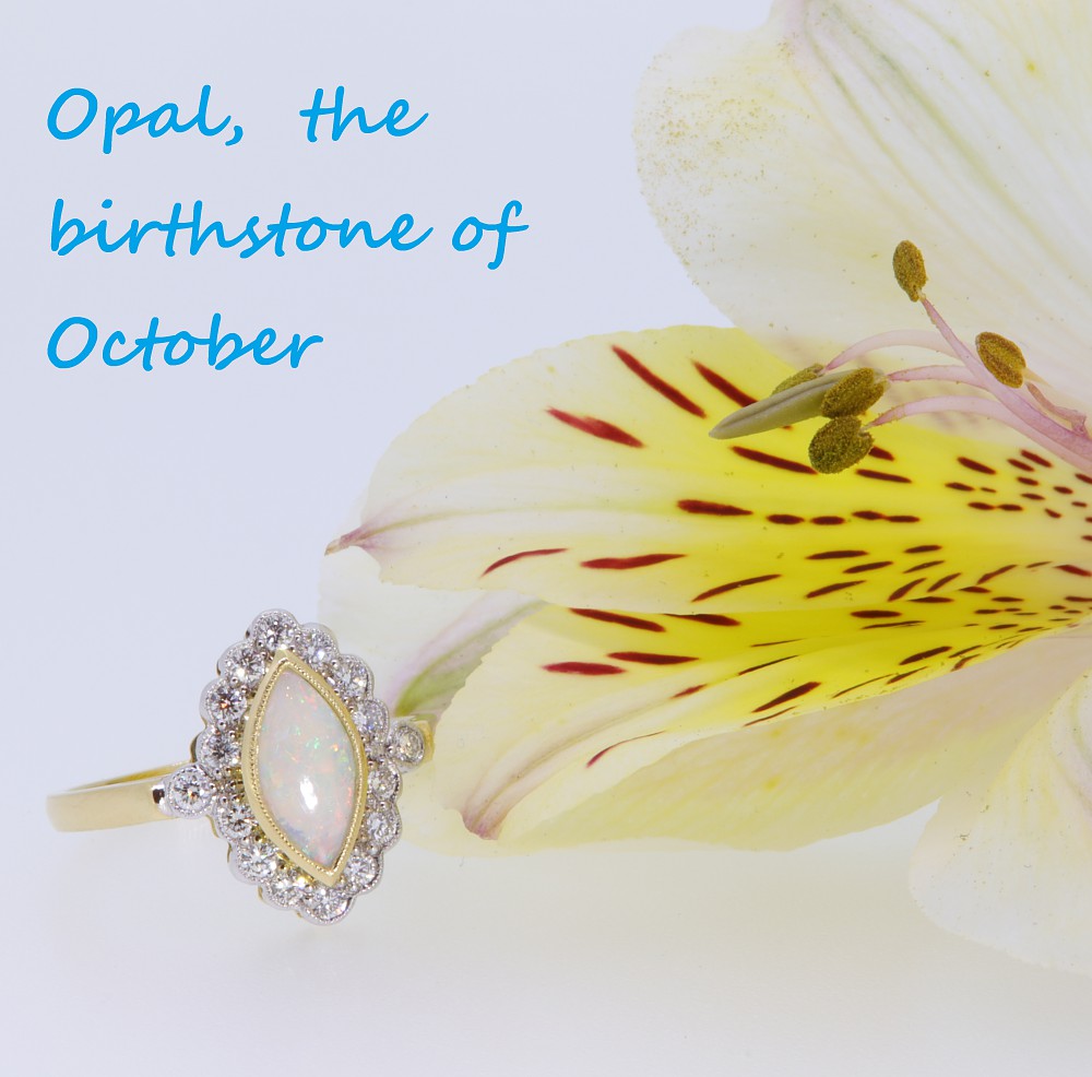 Opal, the birthstone of October - Clement White